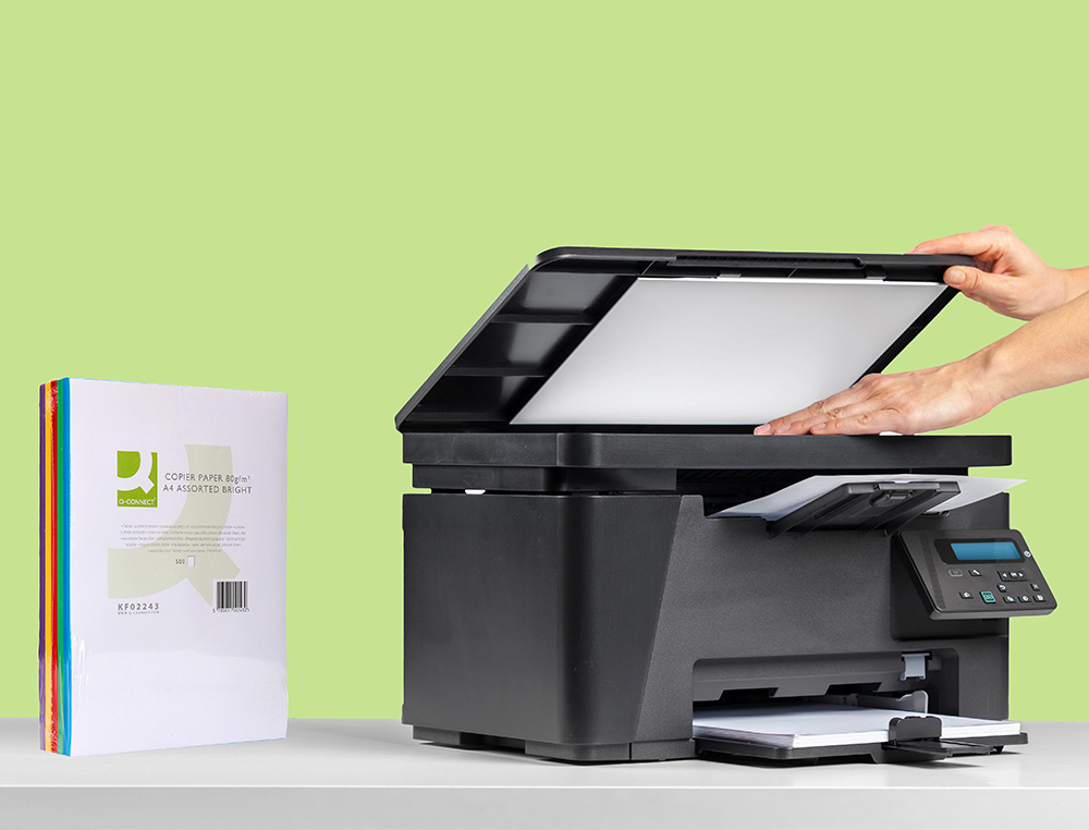 Papelería Carlin Papel Color Q Connect Din A4 80 Gr 5 Colores